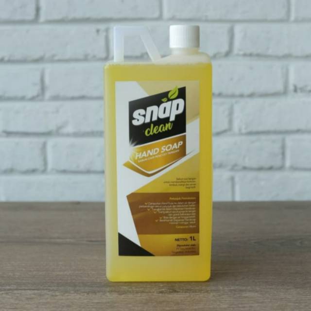 Jual Snap Clean Hand Soap 1 Liter | Shopee Indonesia