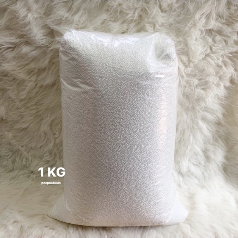 Jual Butiran Sterofoam 1 KG / Butiran Gabus isi BEAN BAG / Beanbag ...