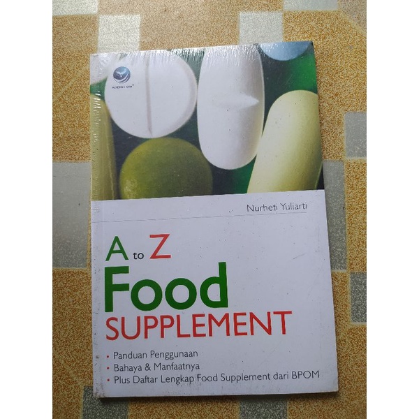 Jual buku a to z food supplement 100% original | Shopee Indonesia