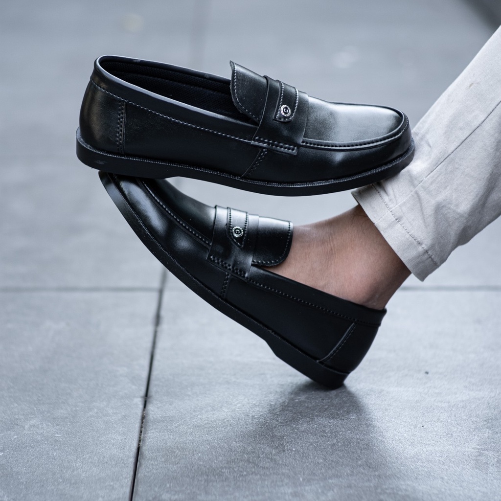 Jual Rionz Drt - Sepatu Formal Pria Pantofel Hitam Coklat Kuliah Pesta ...