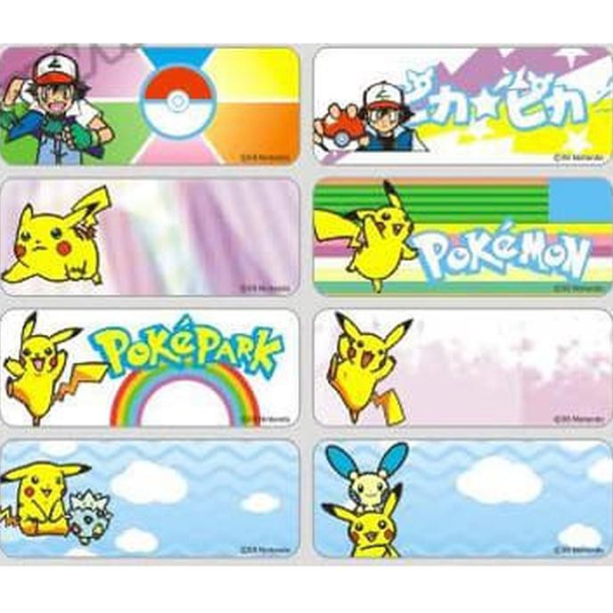 Jual Ini Pokemon Go Large Stiker Label Nama Pikachu Android Game ...