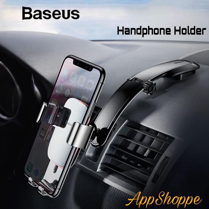 Jual Baseus Metal Age Connecting Rod Gravity Car Mount Dashboard Holder ...
