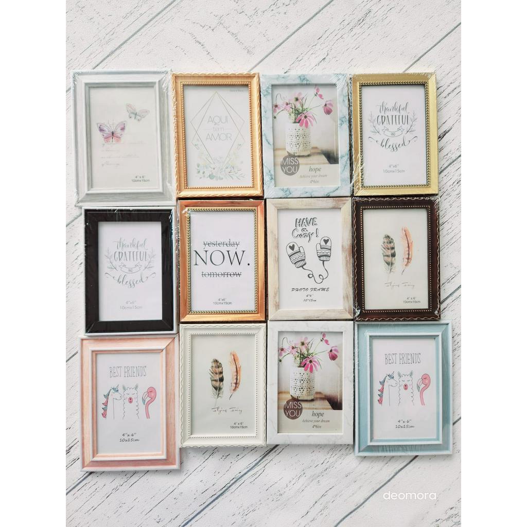 Jual Bingkai foto 10X15CM Frame foto meja hiasan dinding frame foto ...