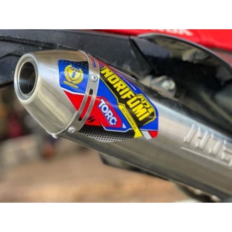 Jual Norifumi TORC CRF 150L New Label New Silincer | Shopee Indonesia