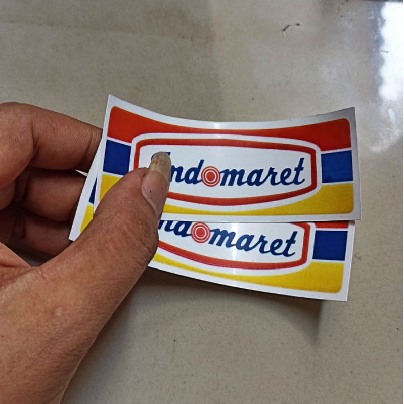 Jual Stiker Merk/Stiker Brand/Stiker Plesetan Logo/Stiker Alfamart ...