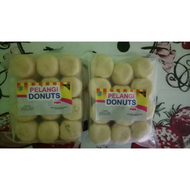 Jual Donut pelangi rasa coklat isi 24 pcs( gojek dan grab) | Shopee ...