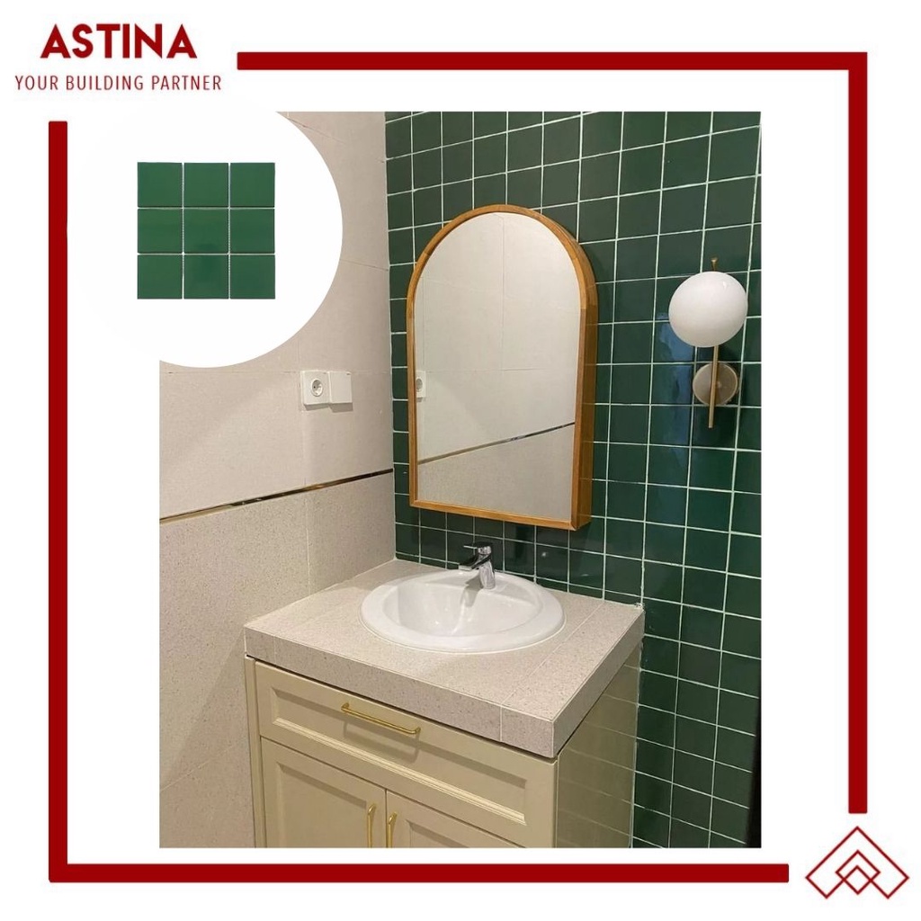 Jual Mosaic Tiles Dekorasi Keramik Square Y-MH 30x30 (97x97 mm ...