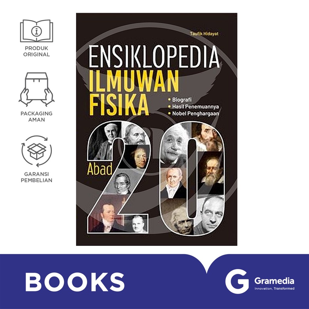 Jual Ensiklopedia Ilmuwan Fisika Abad 20 (Taufik Hidayat) | Shopee ...