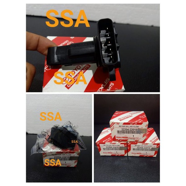 Jual SENSOR AIR FLOW MAF SENSOR AIRFLOW ASLI INNOVA VIOS ALTIS Murah ...