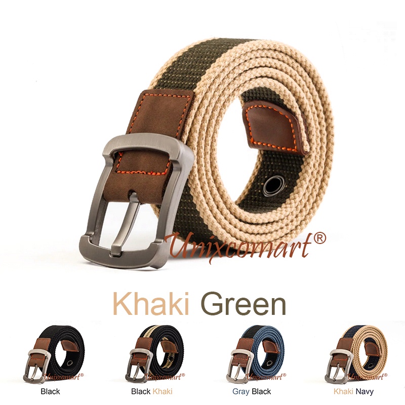 Jual Gesper Pria HANK BELT Tali Sabuk Ikat Tactical Pinggang Kanvas ...
