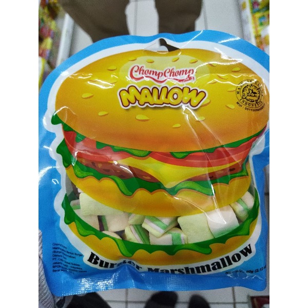 Jual Chompchomp marshmallow / chomp chomp mallow burger | Shopee Indonesia