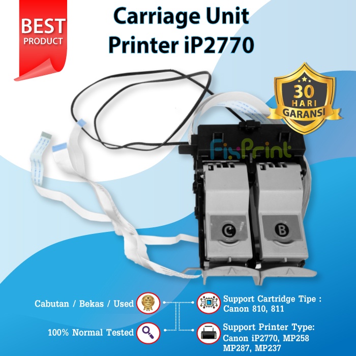 Jual Main Carriage Printer Canon IP2770 MP237 MP258 MP287 Used Home ...