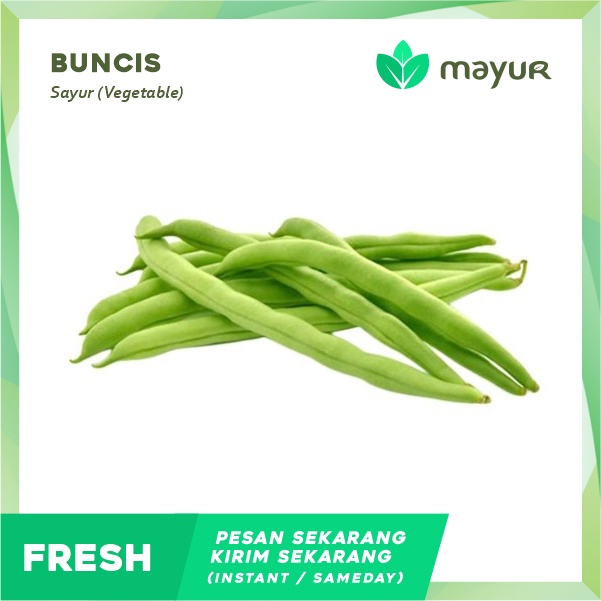 Jual Buncis Segar 1 Pack (100 gram) | Shopee Indonesia