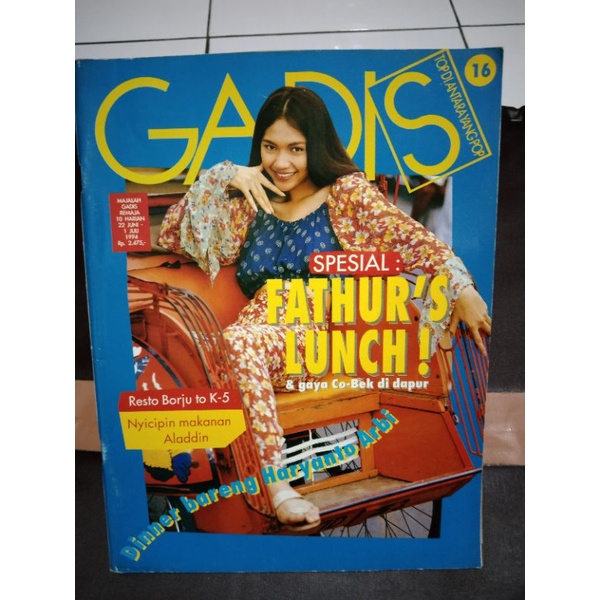 Jual majalah Bekas Majalah Jadul majalah GADIS edisi 94 | Shopee Indonesia