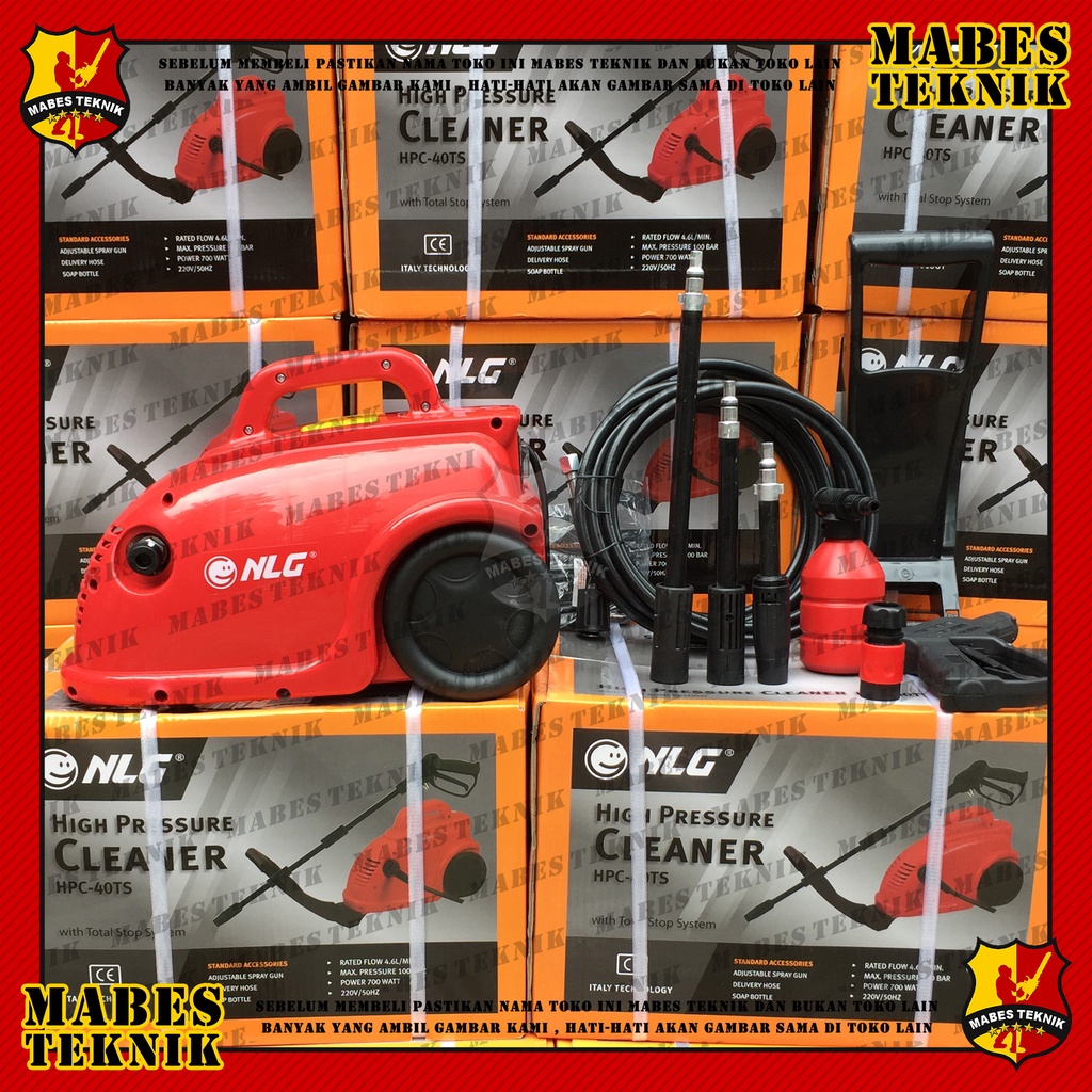 Jual NLG HPC 40 TS - NLG HPC40 TS - ALAT / STEAM JET CLEANER / MESIN ...