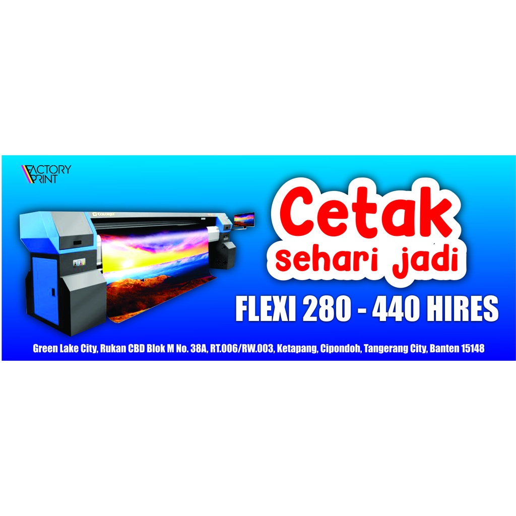 Jual CETAK SPANDUK BANNER CUSTOM | Shopee Indonesia
