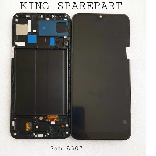 Jual Hot Sale LCD + TOUCHSCREEN + FRAME SAMSUNG GALAXY A30S A307 A307F ...