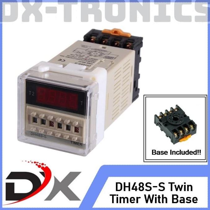 Jual DH48S-S Relay Twin Counter Timer Digital Precision Delay Time DH48S Star Seller termurah ...
