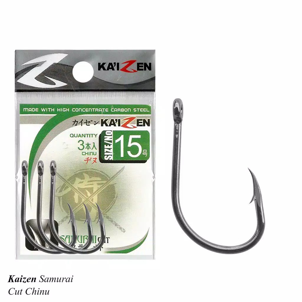 Jual Kail Pancing Kaizen SAMURAI CUT CHINU | Mata Pancing | Alat ...