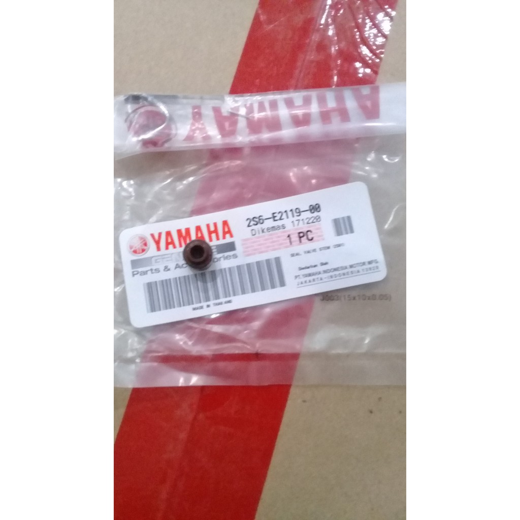 Jual SEAL VALVE STEM (2S61)/ SEAL KLEP JUPITER MX (2S6-E2119-00) | Shopee Indonesia