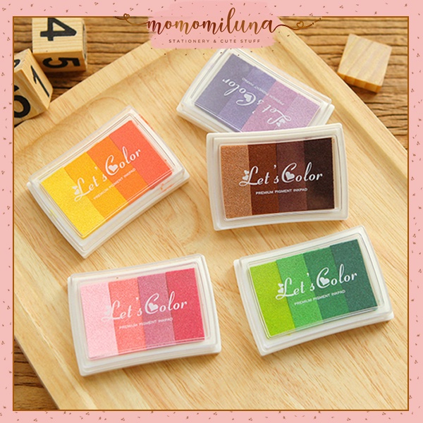 Jual Stamp Pad InkPad bantalan stempel gradient lets color radiant ...