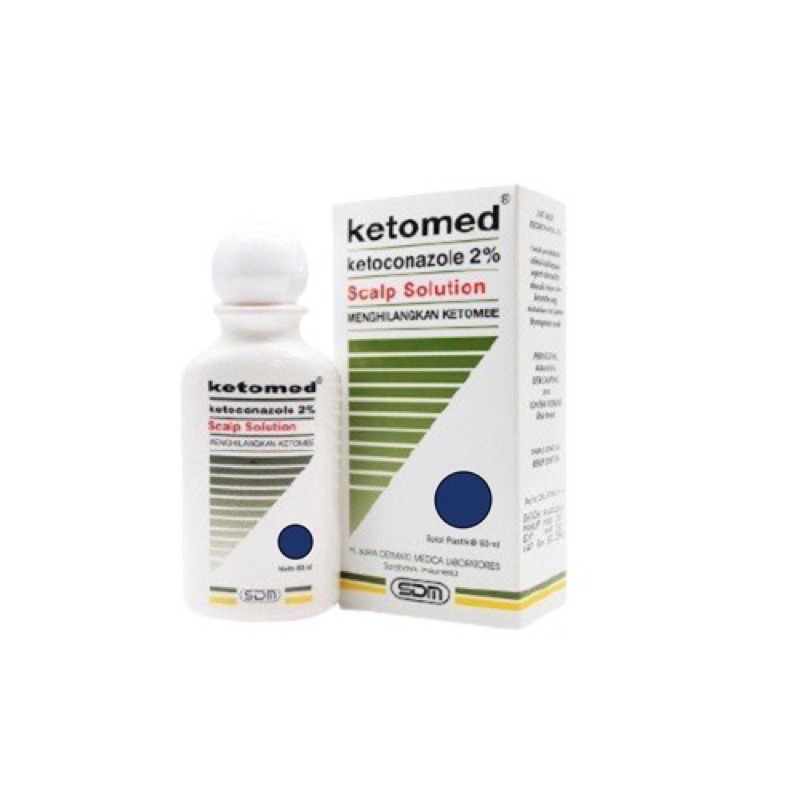 Jual Ketomed 2% Scalp Solution 60ml | Shopee Indonesia
