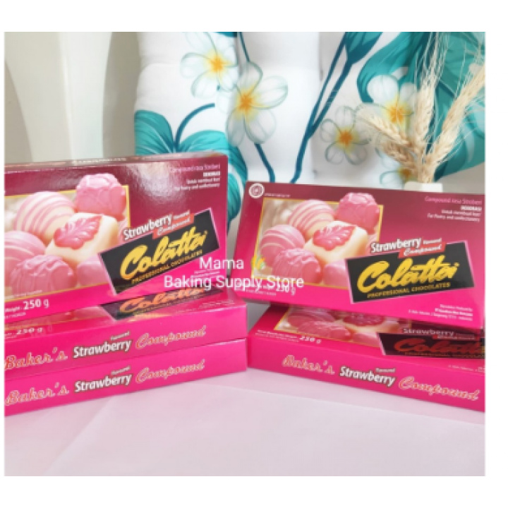 Jual COLATTA Compound Strawberry 250 gr | Shopee Indonesia