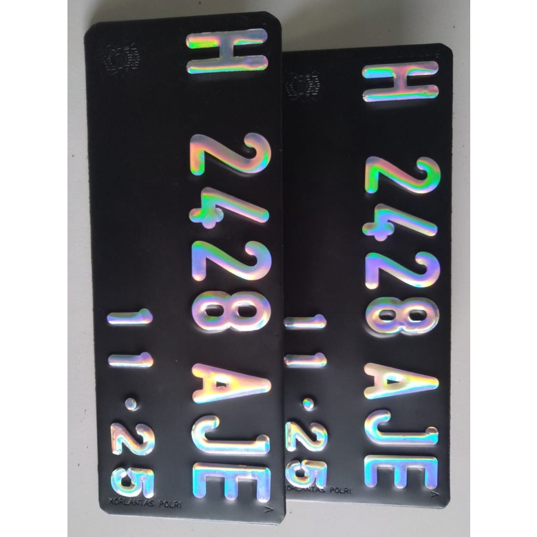 Jual PLAT NOMOR HOLOGRAM/STICKER HOLOGRAM | Shopee Indonesia