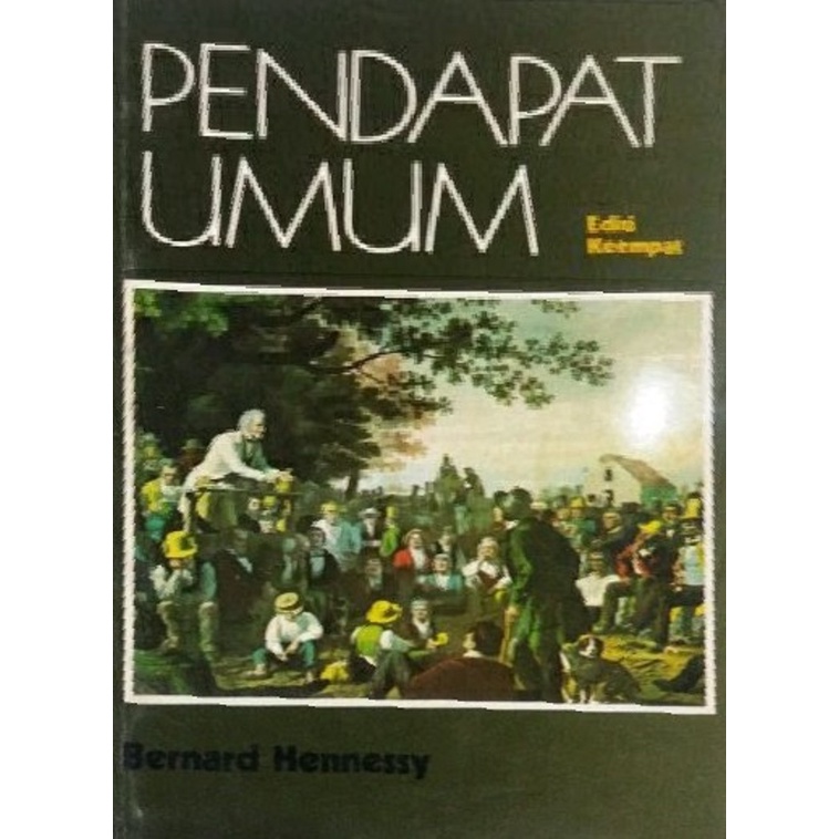 Jual [Erlangga Official] Buku Referensi Umum: Pendapat Umum - Bernard ...