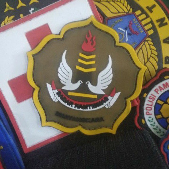 Jual patch ruber pokdar logo pokdar emblem karet pokdar | Shopee Indonesia