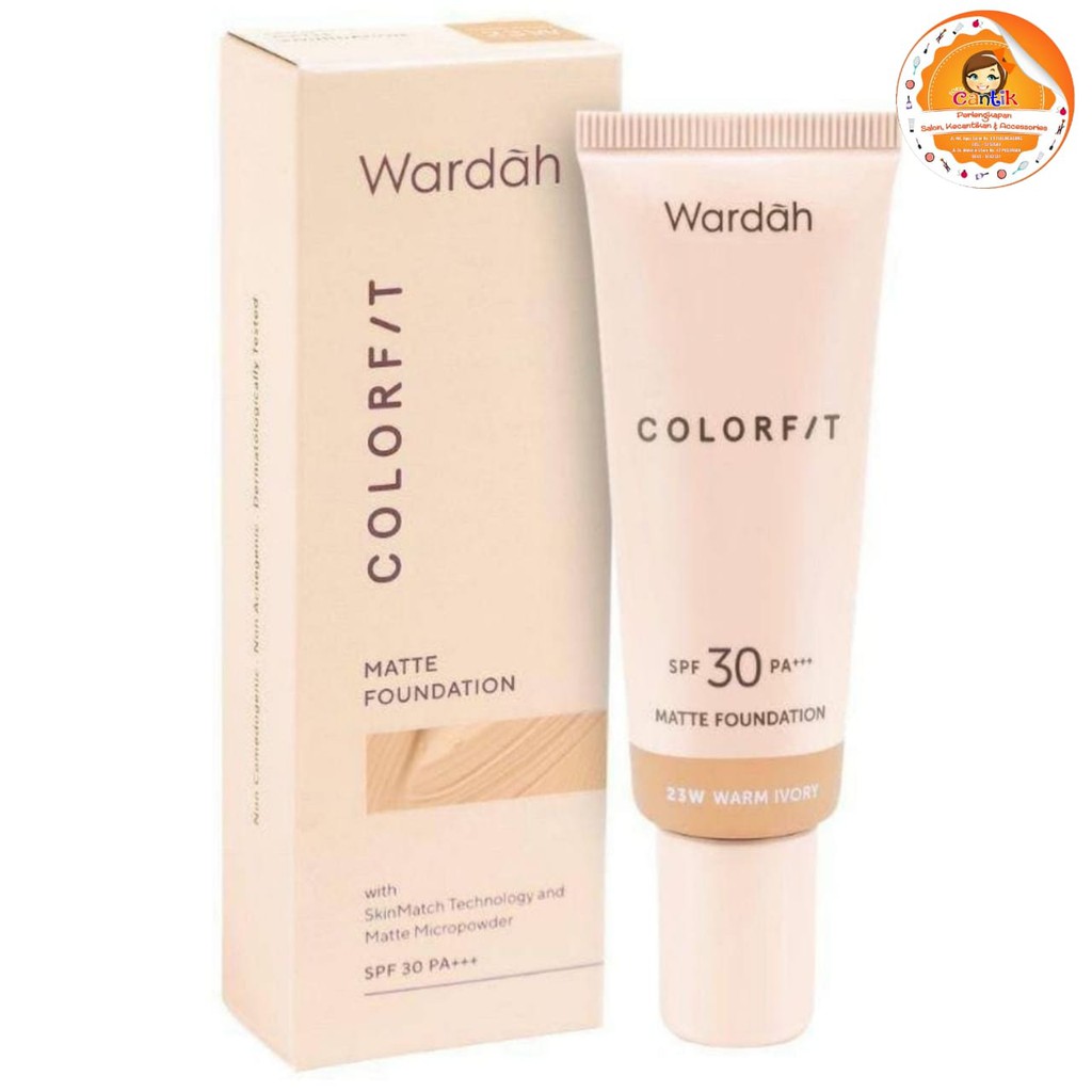 Jual WARDAH COLORFIT MATTE FOUNDATION | Shopee Indonesia