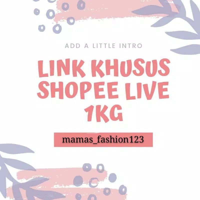 Jual PEMBAYARAN LIVE BARANG RANDOM | Shopee Indonesia