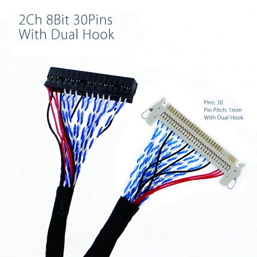 Jual LVDS FIX D8 30 PIN FIX-8-30P KABEL LVDS UNIVERSAL | Shopee Indonesia