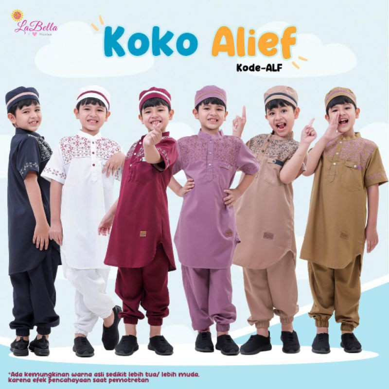 Jual Koko Set ALIEF by Labella ( 3bln - 12th ) | Shopee Indonesia