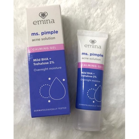 Jual Emina Ms Pimple Acne Solution Calming Gel 20ML | Shopee Indonesia