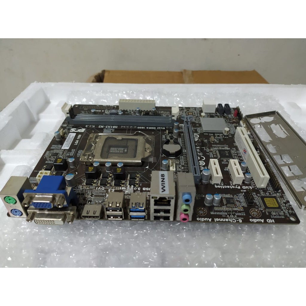 Jual MAINBOARD H81 ECS LGA 1150 MOTHERBOARD DDR3 | Shopee Indonesia
