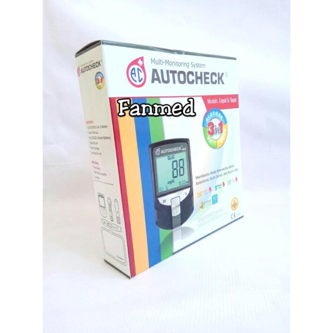 Jual Autocheck GCU Multi Monitoring System 3 IN 1 (Chol, AU,GD ...