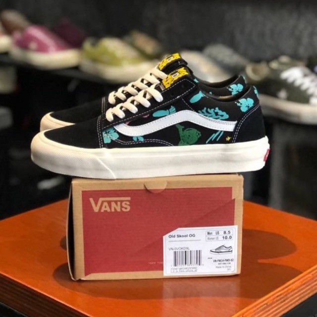 Jual Vans Oldskool Spongebob Black PREMIUM | Shopee Indonesia