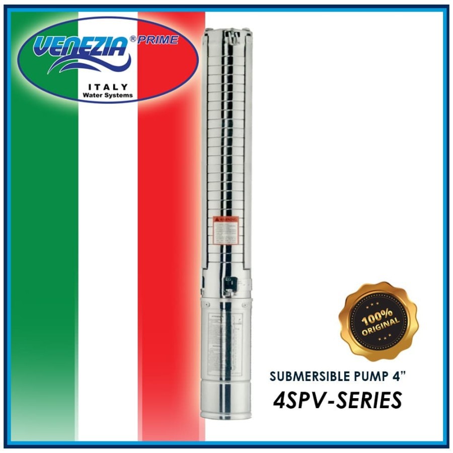 Jual POMPA SUBMERSIBLE 4"VENEZIA 4 SPV 5-25 (Short Cable / 3PHASE ...
