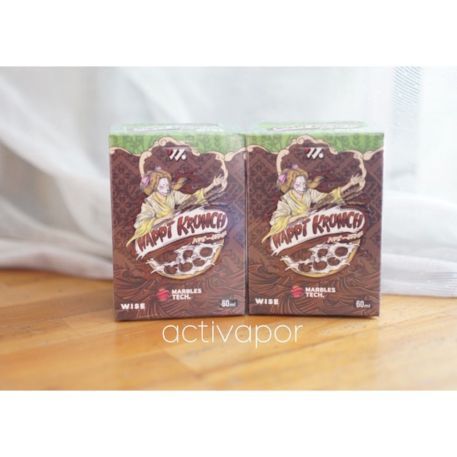 Jual HAPPI KRUNCH 3mg 6mg Cereal Chocolate Milk Liquid Vape Vapor ...