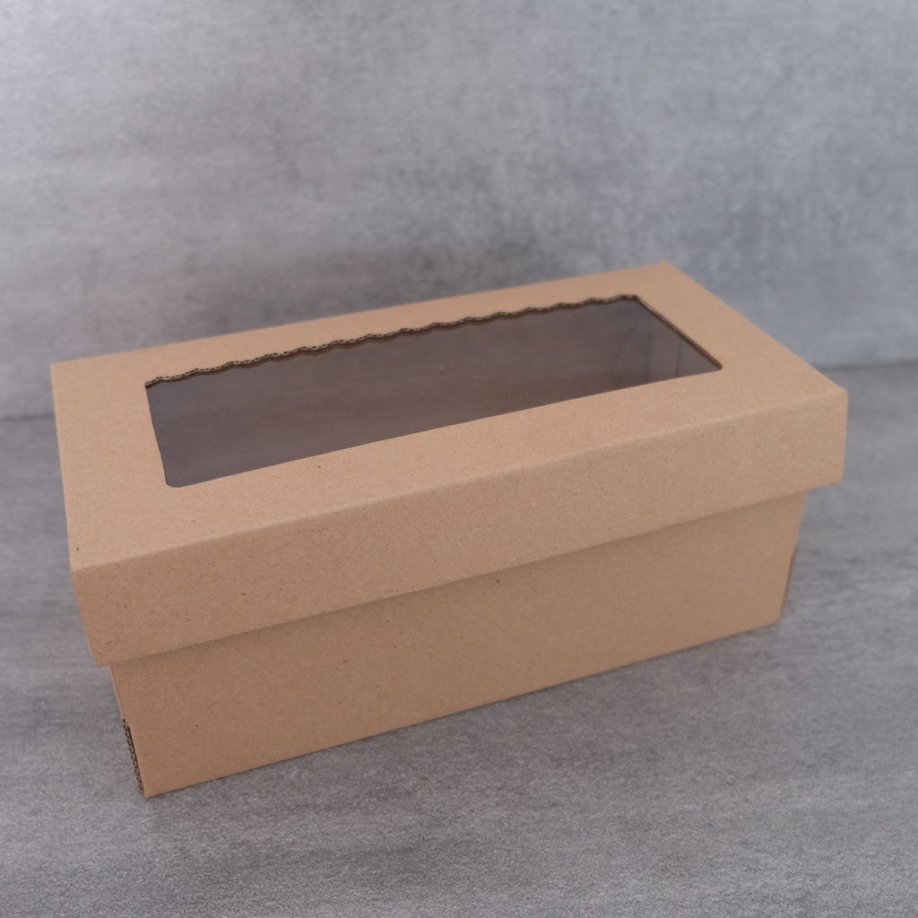 Jual KARTON / KARDUS / KOTAK KADO BOX PACKING BROWNIES PERSEGI PANJANG ...