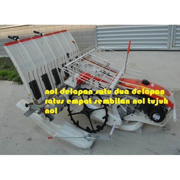Jual Mesin Rice Transplanter 6 Alur - Mesin Tanam Padi Mantap - Mesin ...