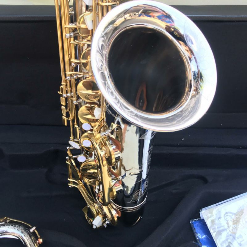Jual Saxophone Tenor Saxophone Profesional Fullset | Shopee Indonesia