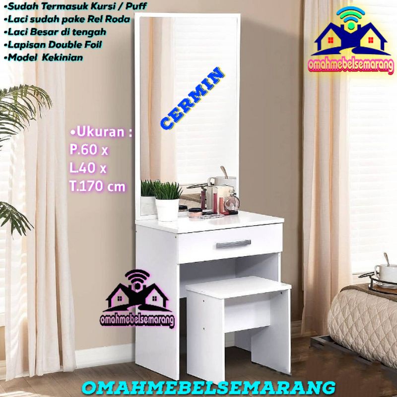 Jual Meja Rias Tolet DELIGHT Dressing Table minimalis modern | Shopee ...