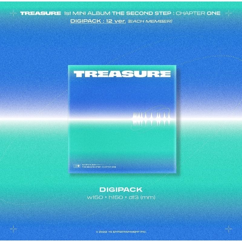 Jual ALBUM TREASURE The Second Step (Digipack) | Shopee Indonesia