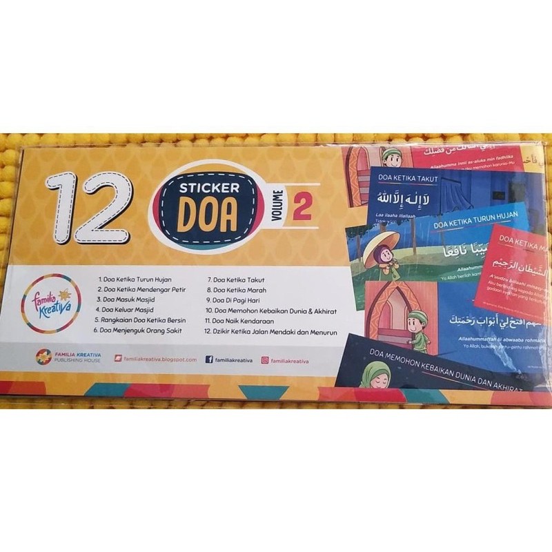 Jual Stiker Doa Harian | Shopee Indonesia