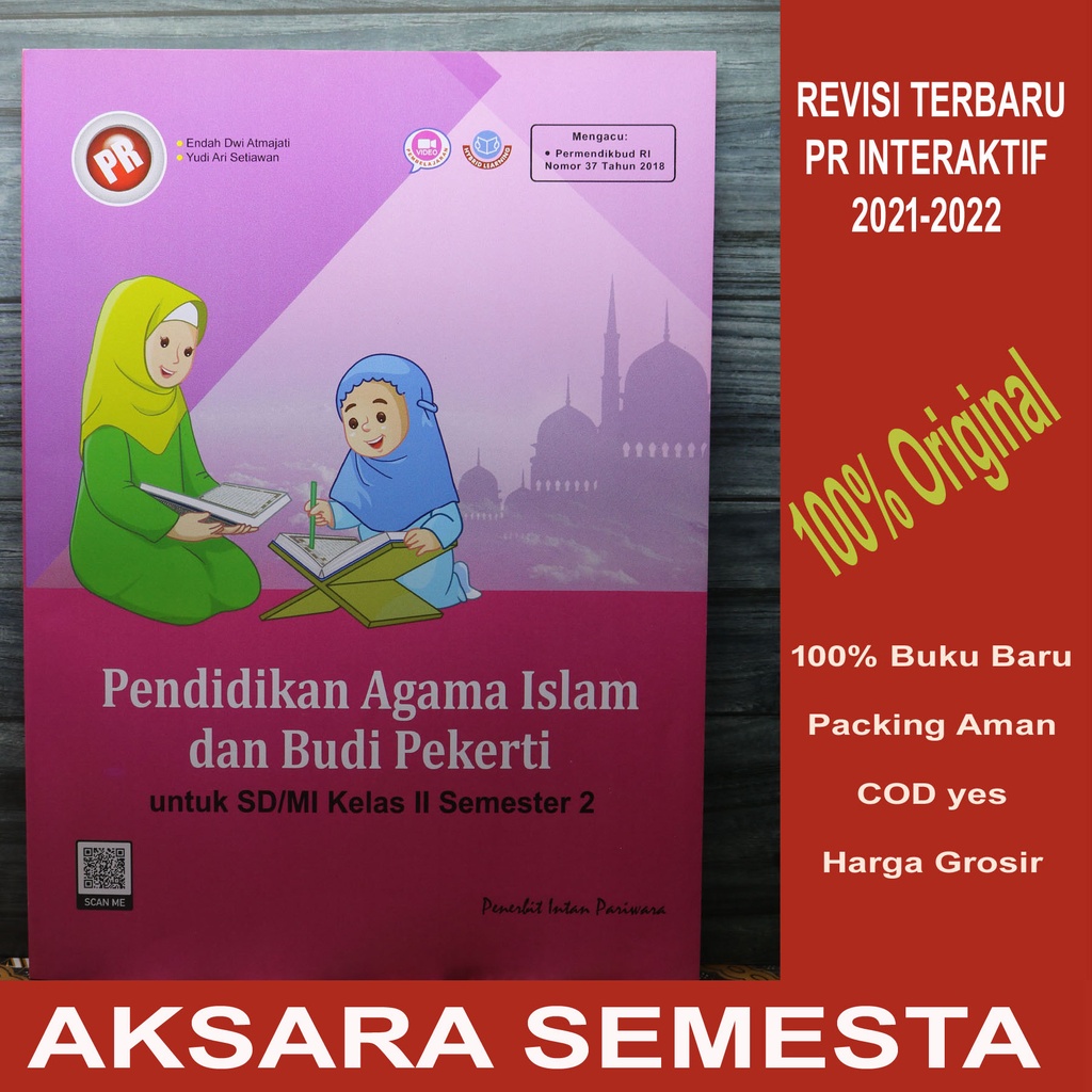 Jual PR INTERAKTIF Agama Islam Kelas 2 Semester 2 SD/MI Intan Pariwara Edisi 2021-2022 | Shopee ...