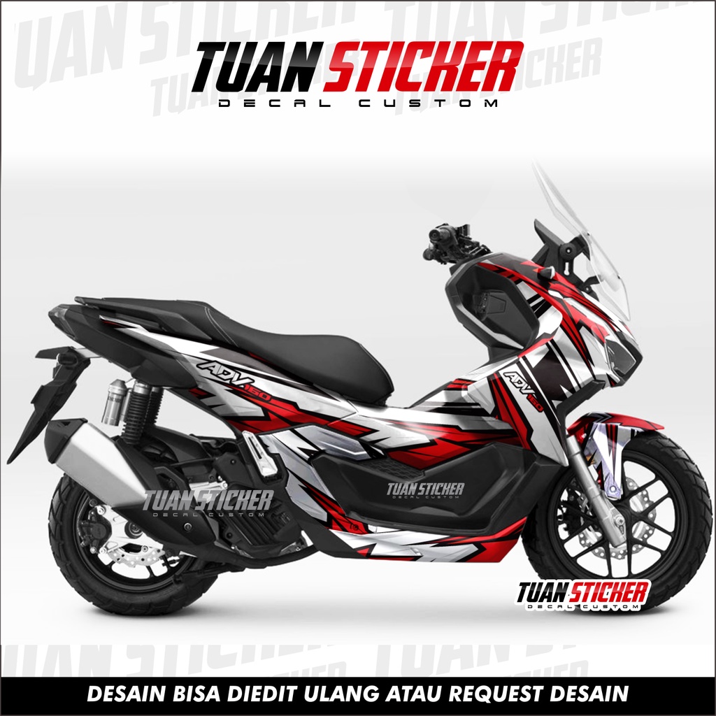 Jual Sticker Decal ADV 160 Dekal Stiker Adv 160 New Full Body Custom ...