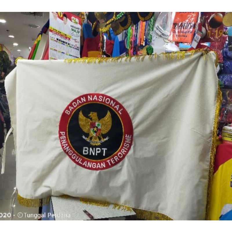 Jual bendera Pataka BNPT bendera BNPT bendera kantor BNPT bendera ...