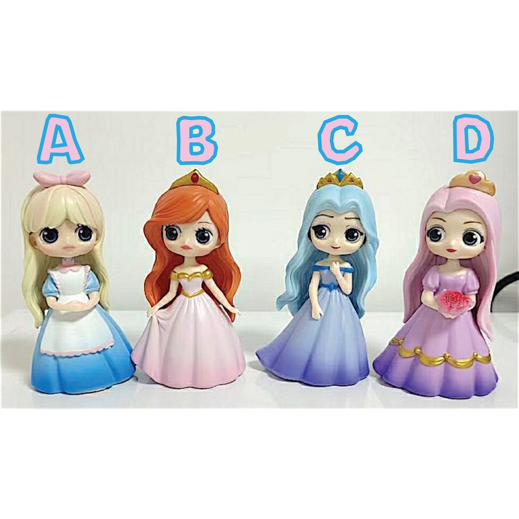 Jual JUAL SATUAN FIGURE Princess Figurin Topper Cake Aurora Alice ...